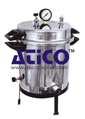 Portable Autoclave Manufacturer, Supplier and Exporter in India - Atico ...