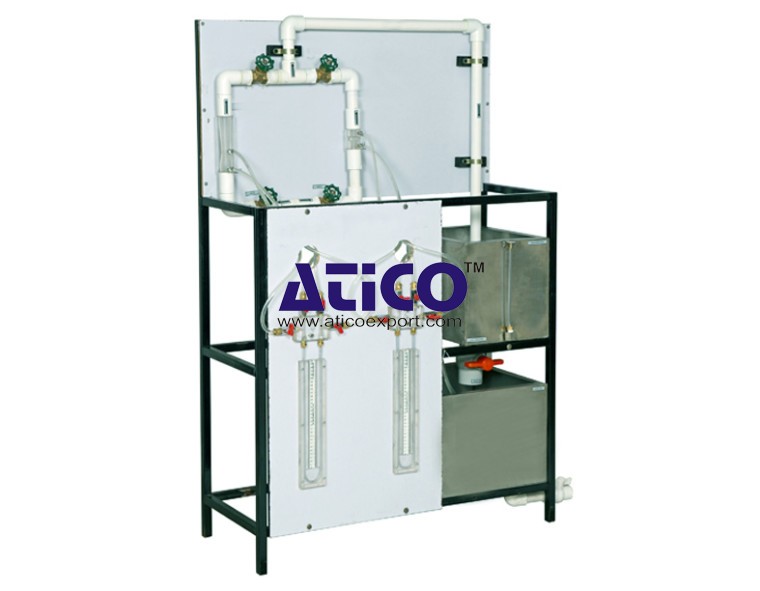 Venturimeter and Orifice Meter Test Rig Manufacturer Supplier India ...