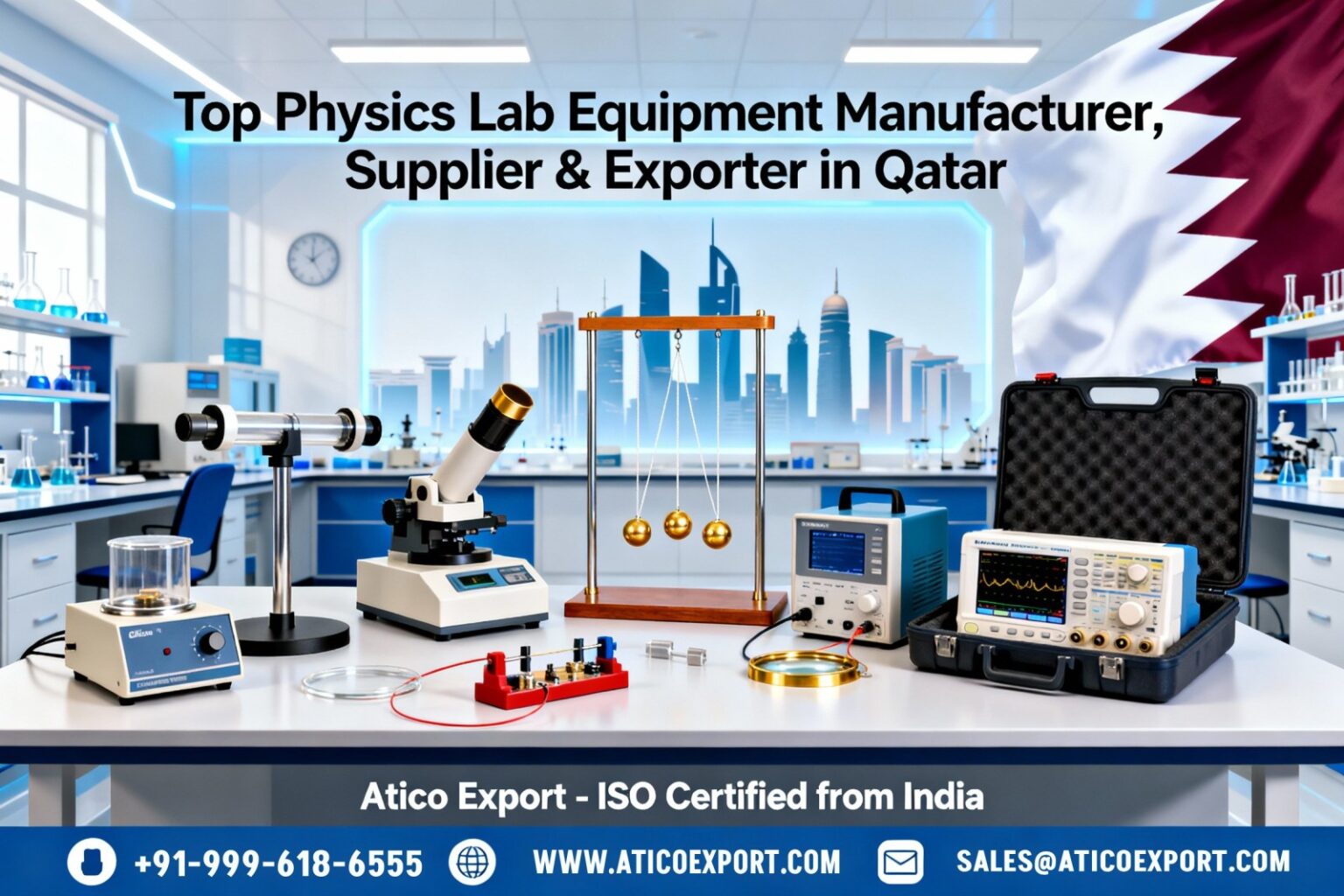 Physics Lab Equipment Manufacturer and Supplier in Qatar
