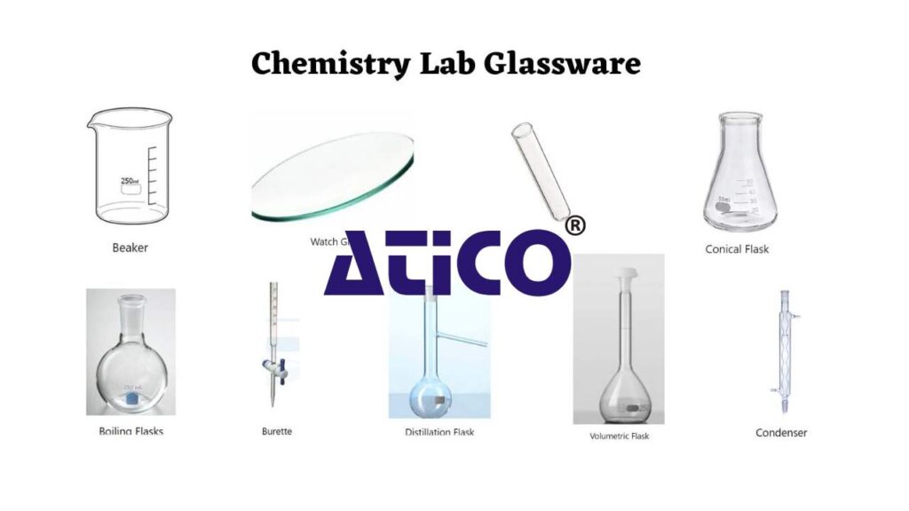 Chemistry lab glassware list and uses by manufacturer and supplier