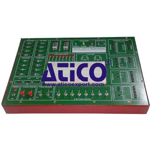 Digital Logic Trainer Board Manufacturer Supplier India - Atico Export